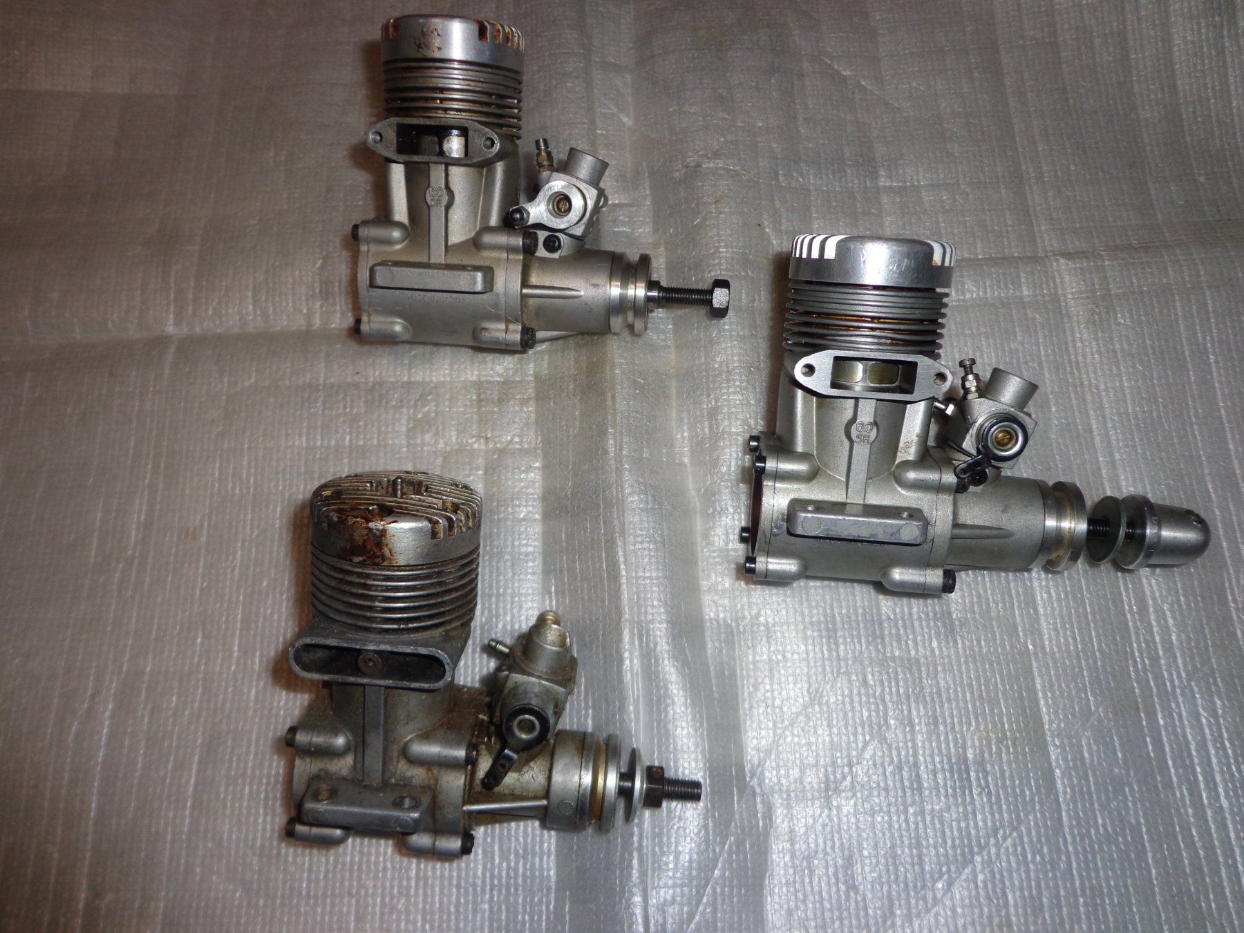 Modellmotoren 3x OS 60 (9.97 ccm) (60) (Defekt) in Camorino für CHF 39 ...