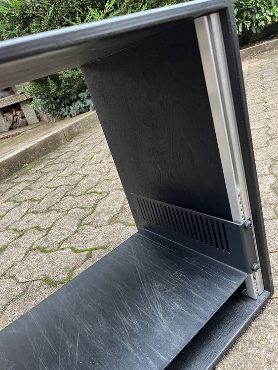 RACK HI-FI EINBAU HIGH END SCHWARZ HOLZ EINHEIT STUDIO (Gebraucht) in ...