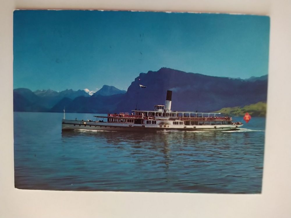 Schiff, Vierwaldstättersee Dampfschiff Uri 1989? (Gebraucht) in Ohmstal für CHF 1 – mit ...
