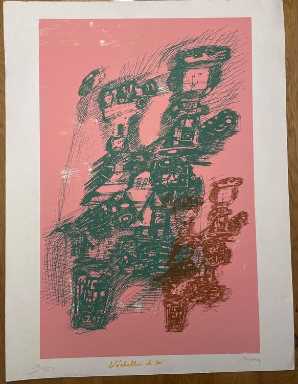 KÜNSTLER ? SERIGRAPHIE SIGNIERT NUMMERIERT | Kaufen auf Ricardo