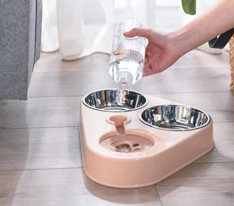 Doppelter Futternapf mit Brunnen - Mangeoire double bol (Neu und originalverpackt) in Lausanne ...