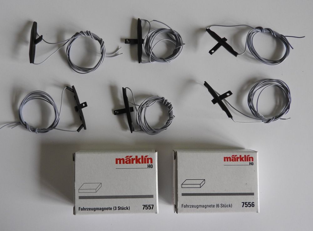 Märklin 7555 Schalt Kontakte mit Magnete 6x (Gebraucht) in für CHF 15 ...