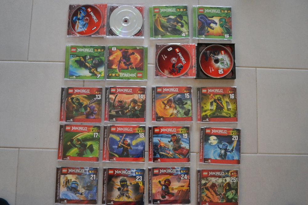 LEGO NINJAGO MASTER OF SPINJITZU CD 1-62 (6,12,22 FEHLEN) (Gebraucht ...