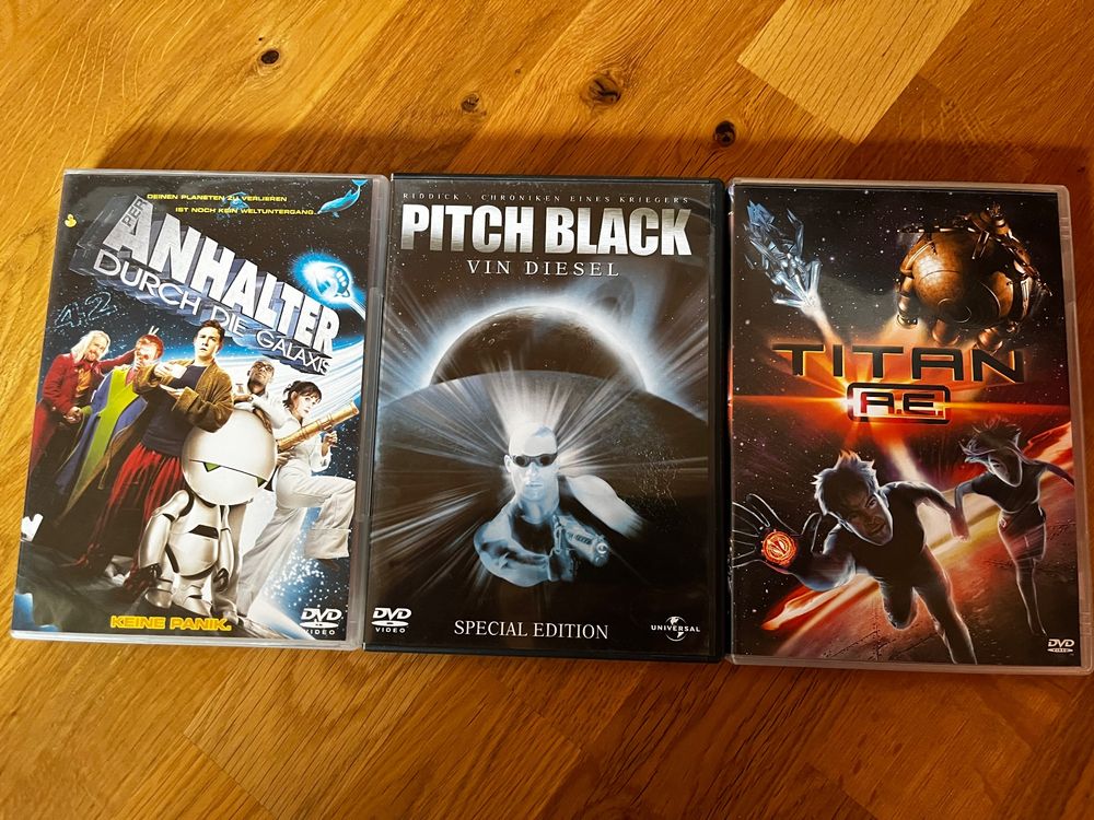 3 Science Fiction DVD‘s (Gebraucht) in Appenzell Eggerst. für CHF 1 ...