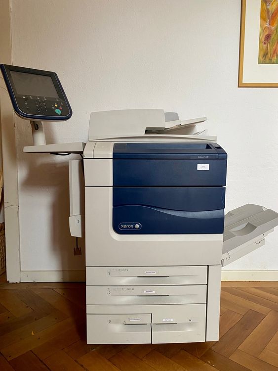 XEROX WorkCentre COLOR 550 mit Fiery Print Server / Laser (Gebraucht ...