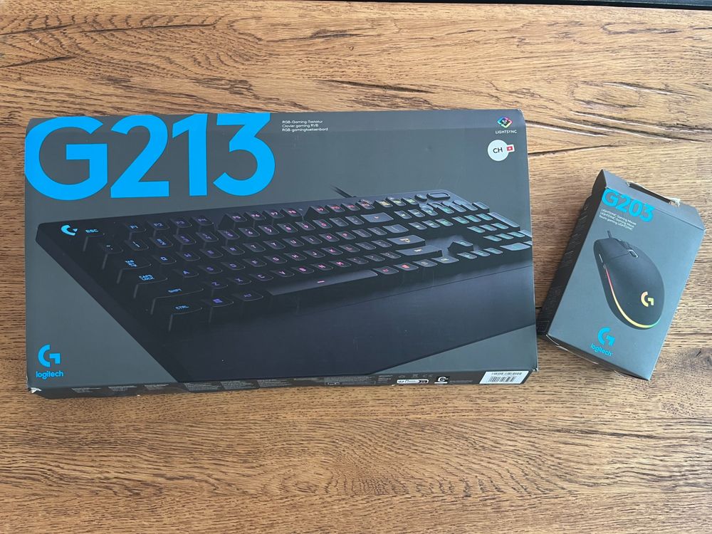 Logitech Gaming Tastatur und Maus (Neu und originalverpackt) in Thalwil ...