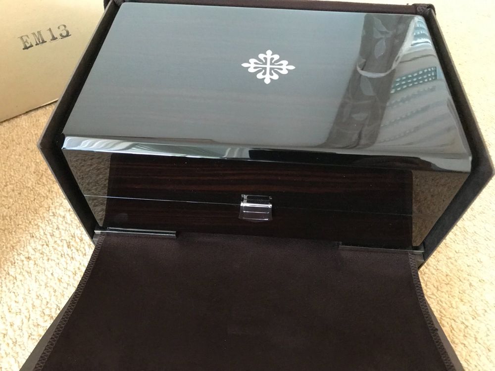 PATEK PHILIPPE ORIGINAL - WATCH CASE BOX ECRIN SCHACHTEL !!! (Neu ...