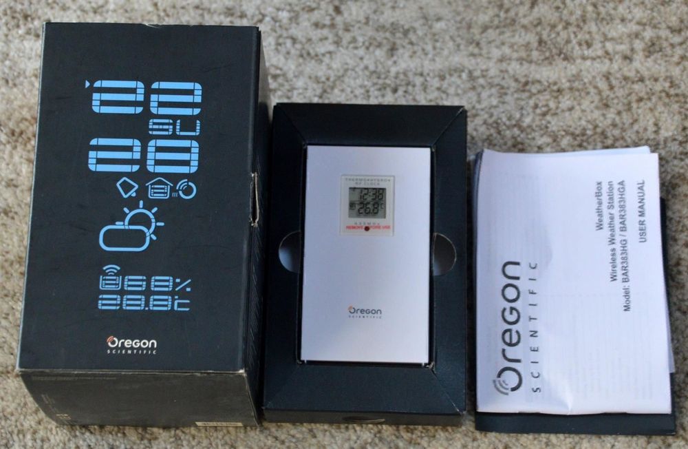 Wetterstation - Sensor Oregon scientific (Gebraucht) in Collonges für ...