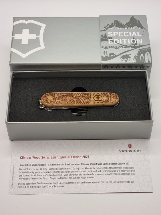 Victorinox Climber Swiss Spirit Limited Edition 2021 (Neu und ...