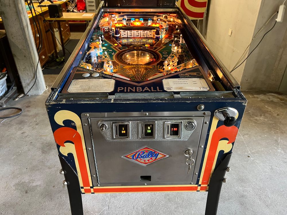 Flipperkasten/ Pinball / Flipperautomat „ Bally Speak Easy4“ (Gebraucht) in Eriswil für CHF 2690 ...