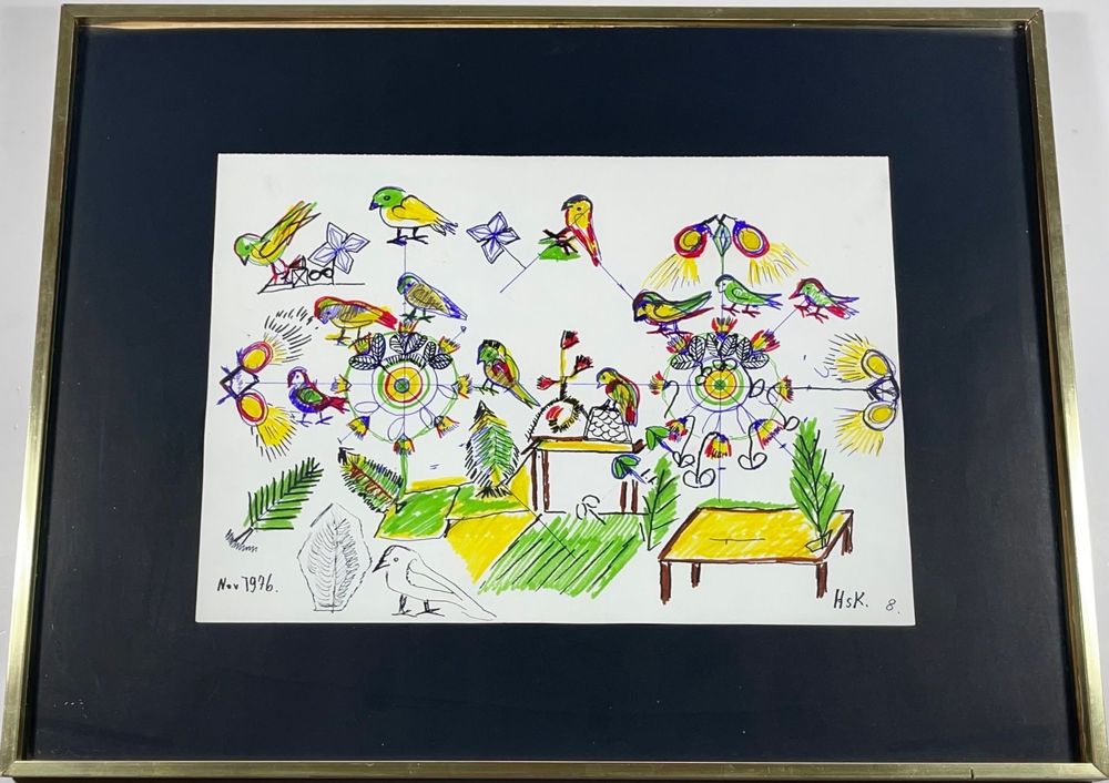 Hans Krüsi grosse Mischtechnik (Gebraucht) in Root für CHF 475 – mit Lieferung auf Ricardo kaufen