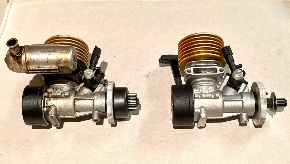 2x Kyosho GS 15 2.5ccm Nitro engine made in japan | Kaufen auf Ricardo