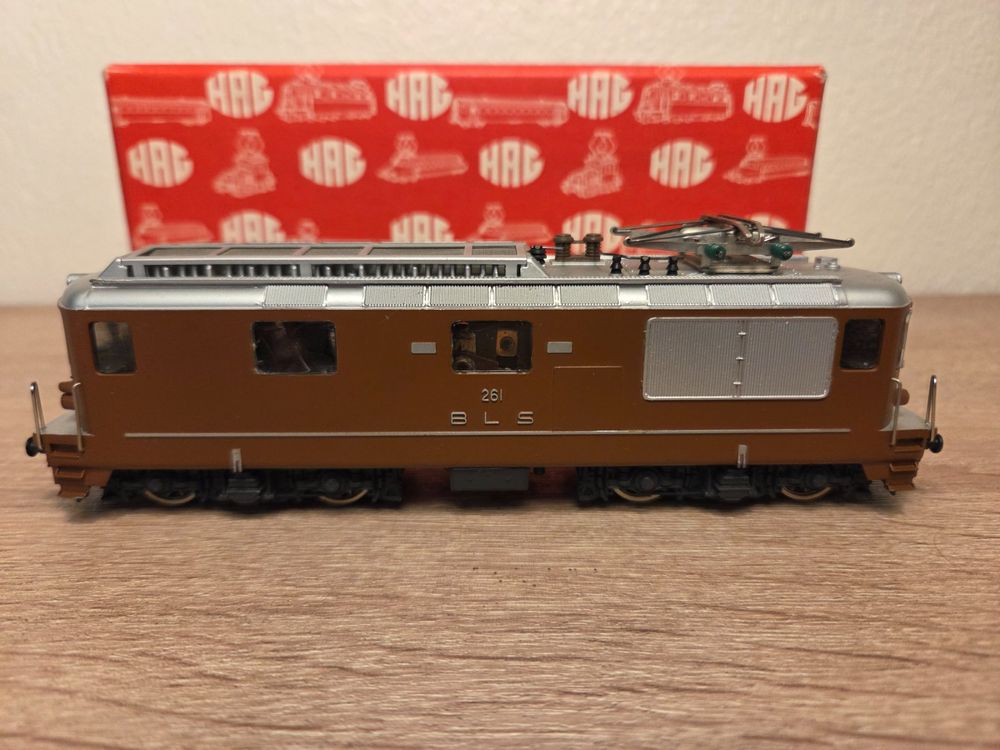Hag 180 E-Lok Re 4/4 BLS H0 (2) (D'occasion) à St-Aubin-Sauges pour CHF ...