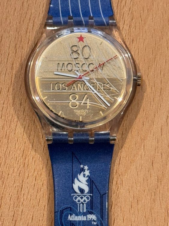 Swatch Olympia Special - Sebastian Coe (GZ149) - Gebraucht (Gebraucht ...
