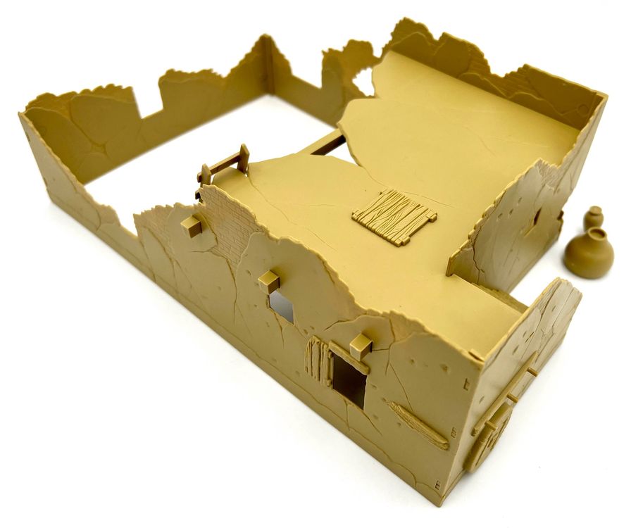 Airfix – Desert Outpost / Wüsten Aussenposten – 1970er Jahre (Gebraucht ...