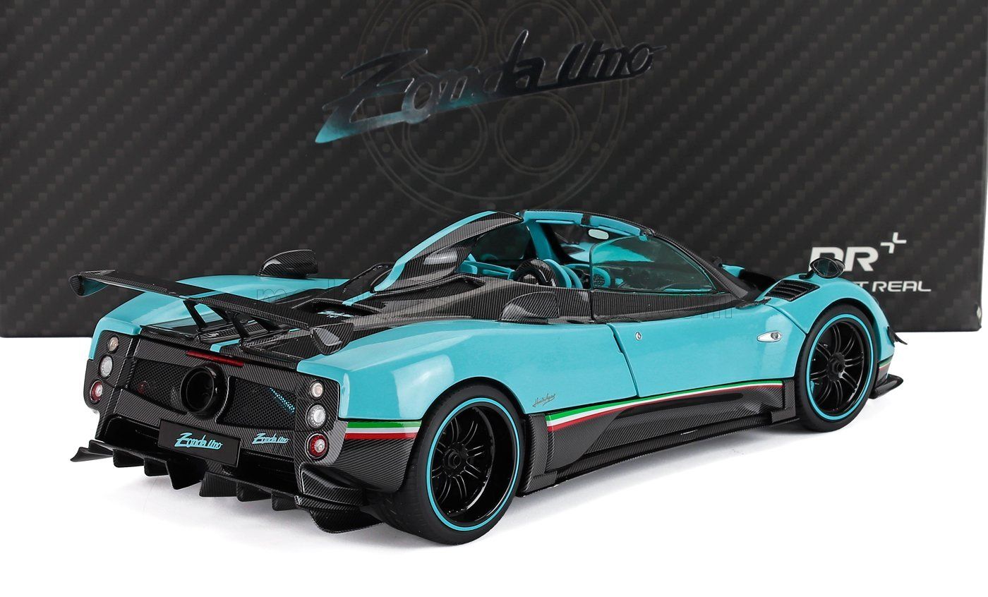 PAGANI - ZONDA UNO 2010 - LIGHT BLUE 1/18 Almost Real NEU (Neu und ...