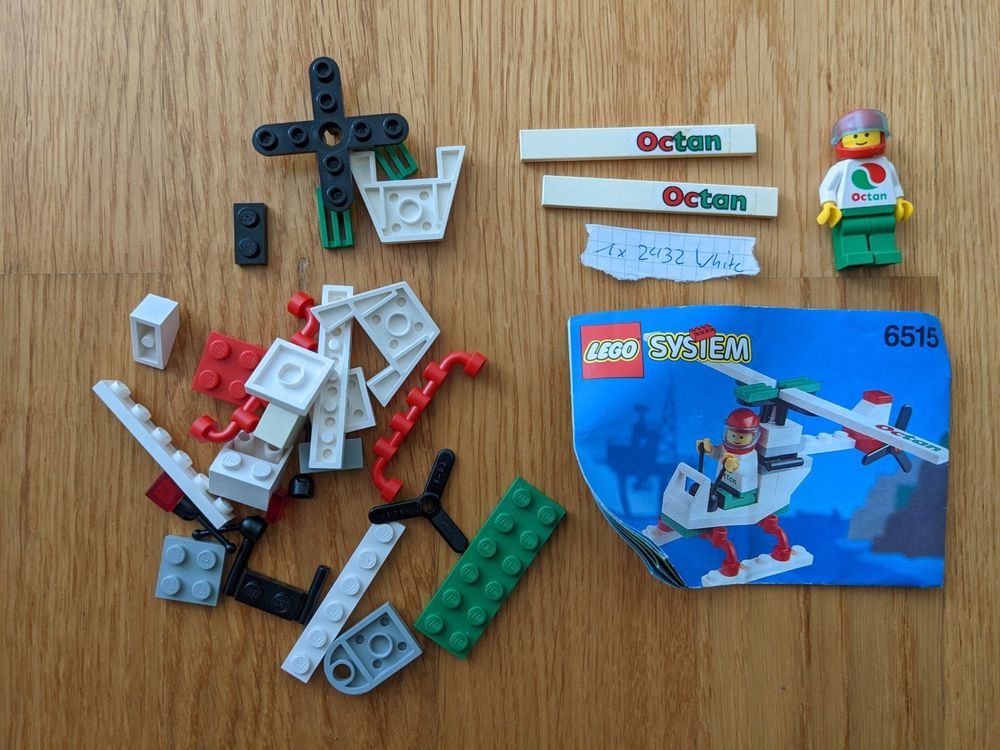 Lego System Octan Stunt Copter 6515 ( 1994 ) (Gebraucht) in Neuendorf ...