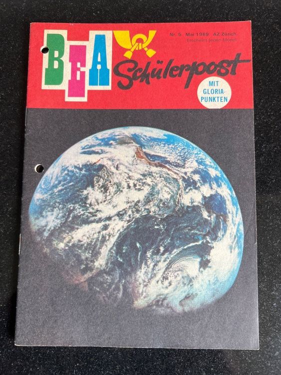 BEA Schülerpost Nr. 5 1969 mit Käpten BEA (Gebraucht) in Gysenstein für ...