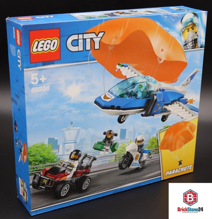 LEGO Polizei Flucht Fallschirm 60208 (Neu und originalverpackt) in ...