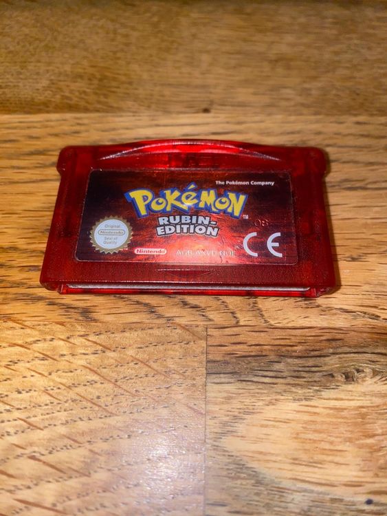 Pokémon Rubin Edition Gameboy Advance (Gebraucht) in Rorschach für CHF ...