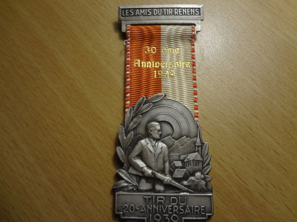 LES AMIS DU TIR RENENS VAUD 30EME ANNIVERSAIRE 1939 -1949 (Gebraucht ...