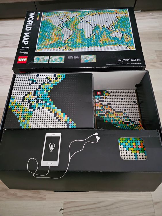 Lego World map (Gebraucht) in für CHF 150 – mit Lieferung auf Ricardo ...