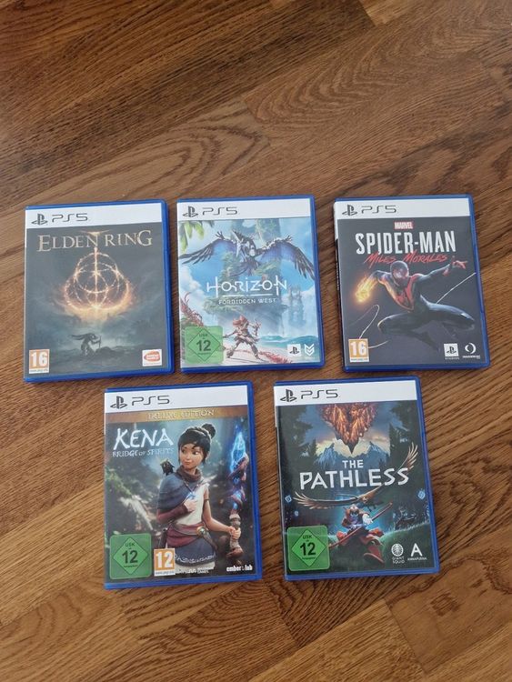 Fünf Games für PS5 (Gebraucht) in für CHF 45 – mit Lieferung auf ...