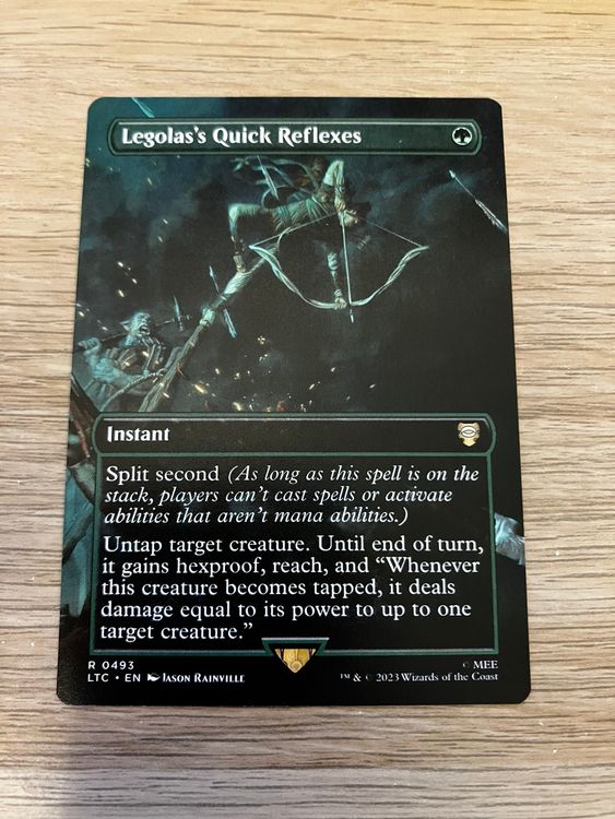 Magic the Gathering - Legolas's Quick Reflexes (V.1) (Neu (gemäss ...