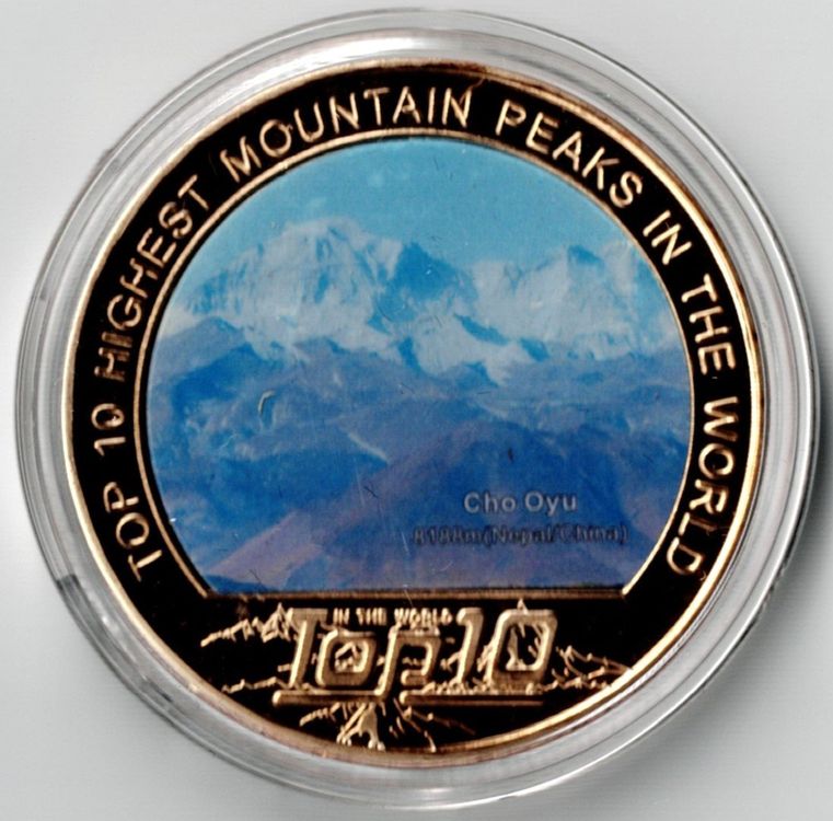 Cho Oyu_8188_Nepal Chi_Top 10 Highest Mountain Peaks in The | Kaufen ...