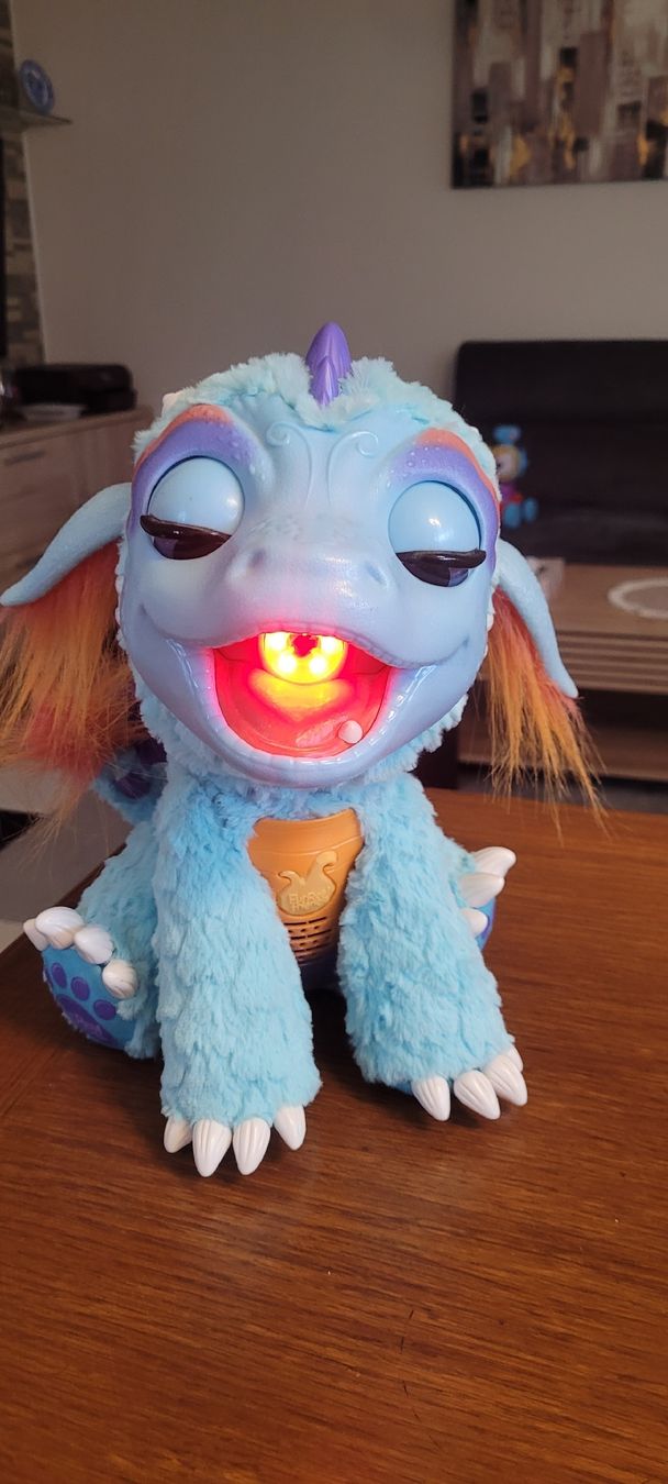 Adorable FurReal Chatimal Dragon interactif/ 35 cm (Neuf (Voir ...
