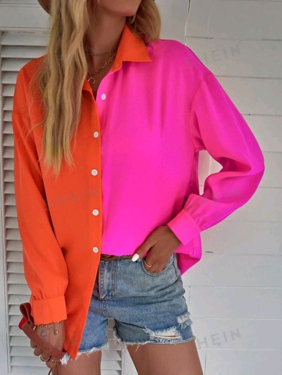 Binke orange Bluse (Neu und originalverpackt) in Uster für CHF 15 – mit ...