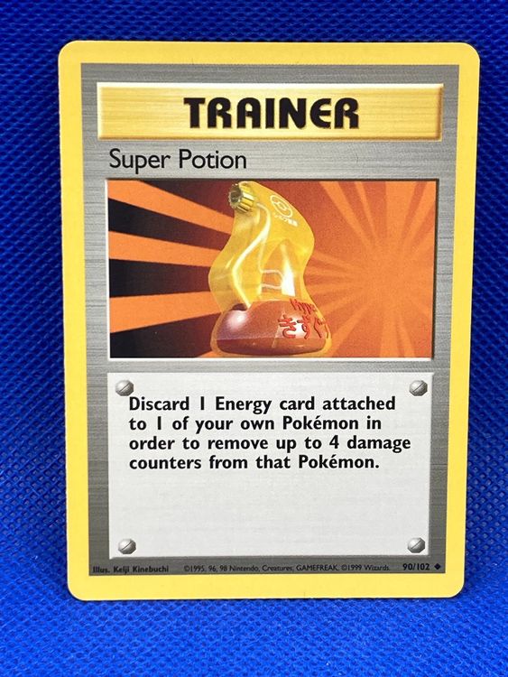 Pokemon BASE SET / Super Potion 90 / 102 EN - (EX) Trainer (Gebraucht ...
