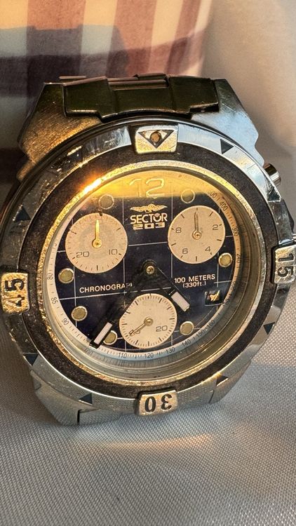 Sector Expander 500 Chronograph Herrenuhr Edelstahl (Gebraucht) in ...