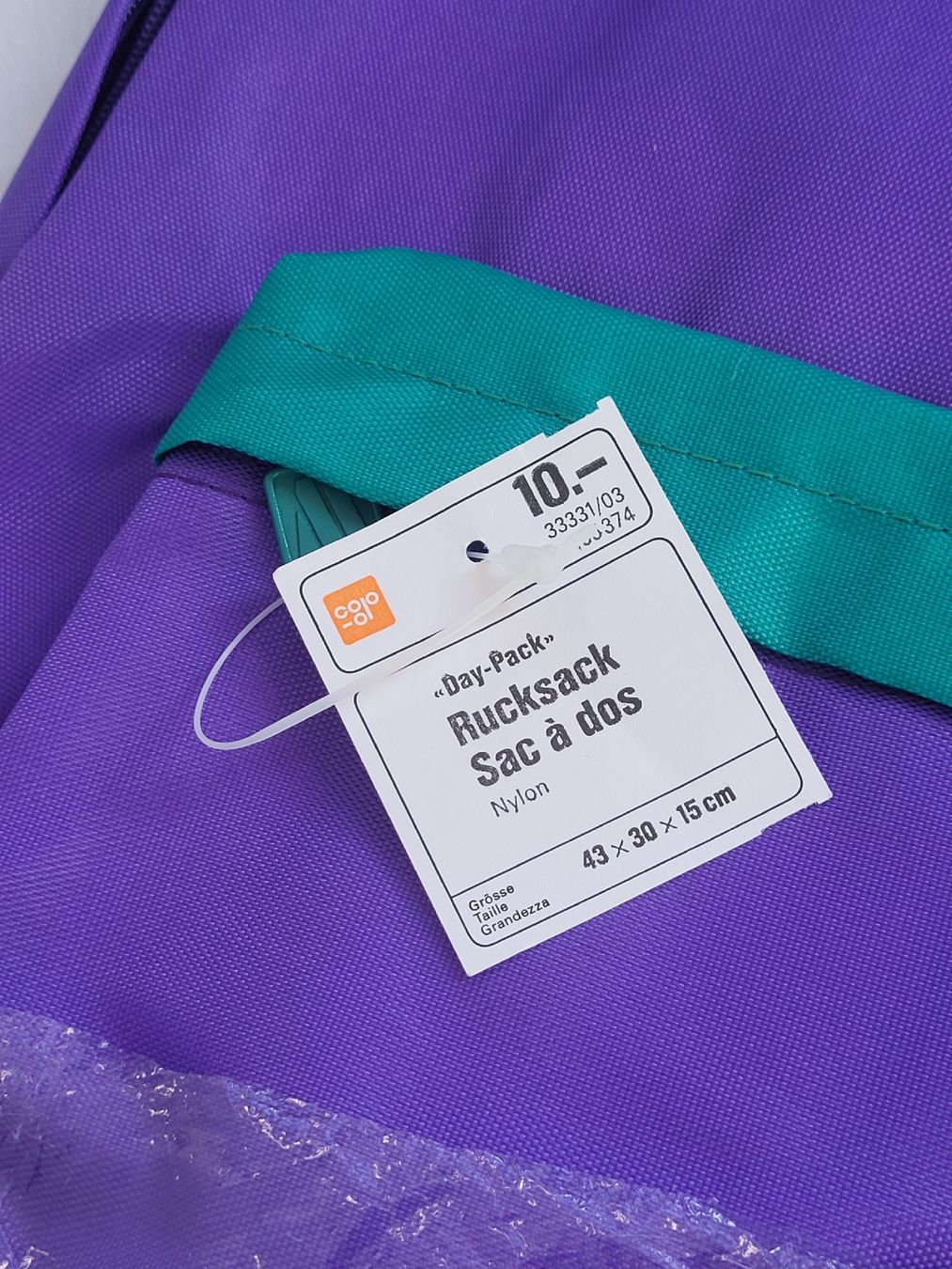 💜 Cooler Vintage COOP Rucksack 80er Jahre OVP! (Neu und ...