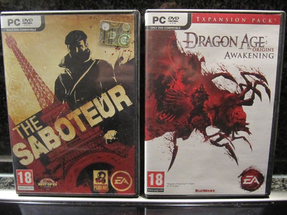 PC the saboteur + dragon age ITA - game (Gebraucht) in Arbedo für CHF 4 ...