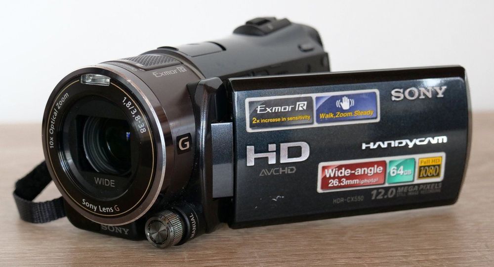 Sony HDR-CX550 Camcorder Full HD, 12MP | Kaufen auf Ricardo