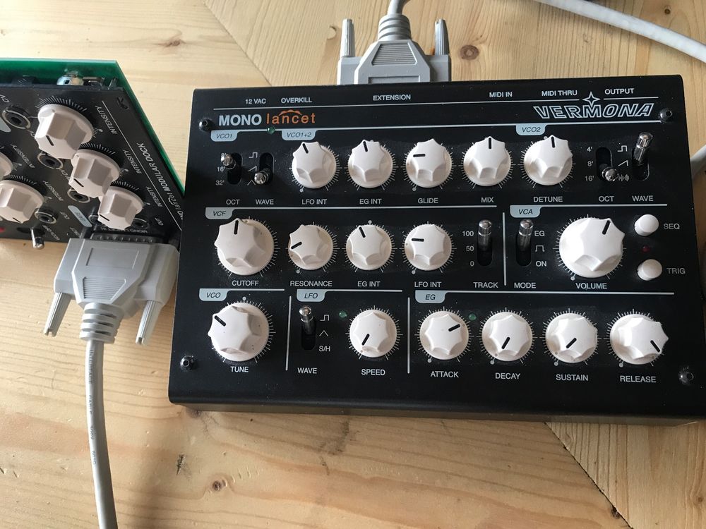 Vermona Mono Lancet Bass mit Modular Dock | Kaufen auf Ricardo