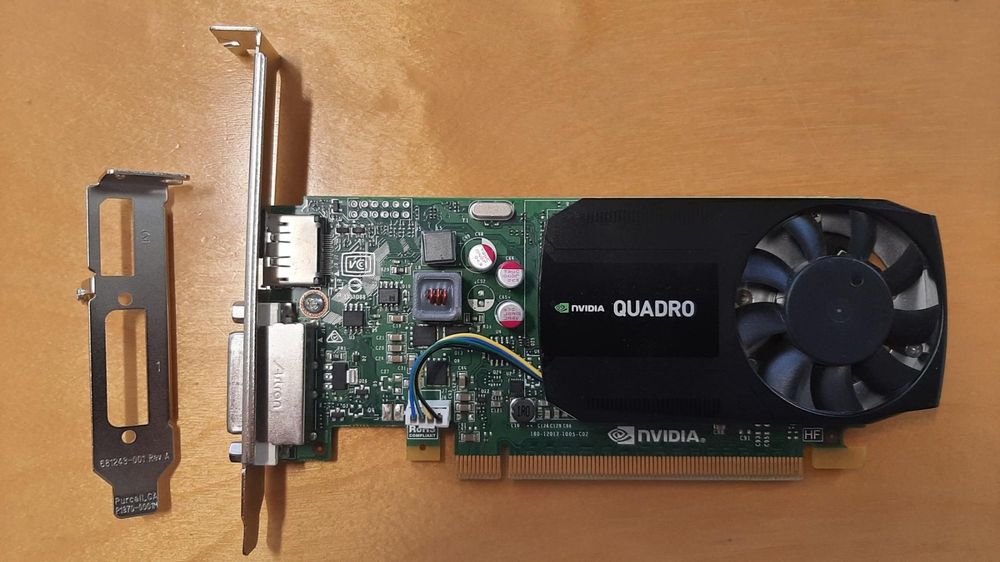 Grafikkarte Nvidia K620 2 GB, 1xDVI + 1xDisplay Kabel (Gebraucht) in ...