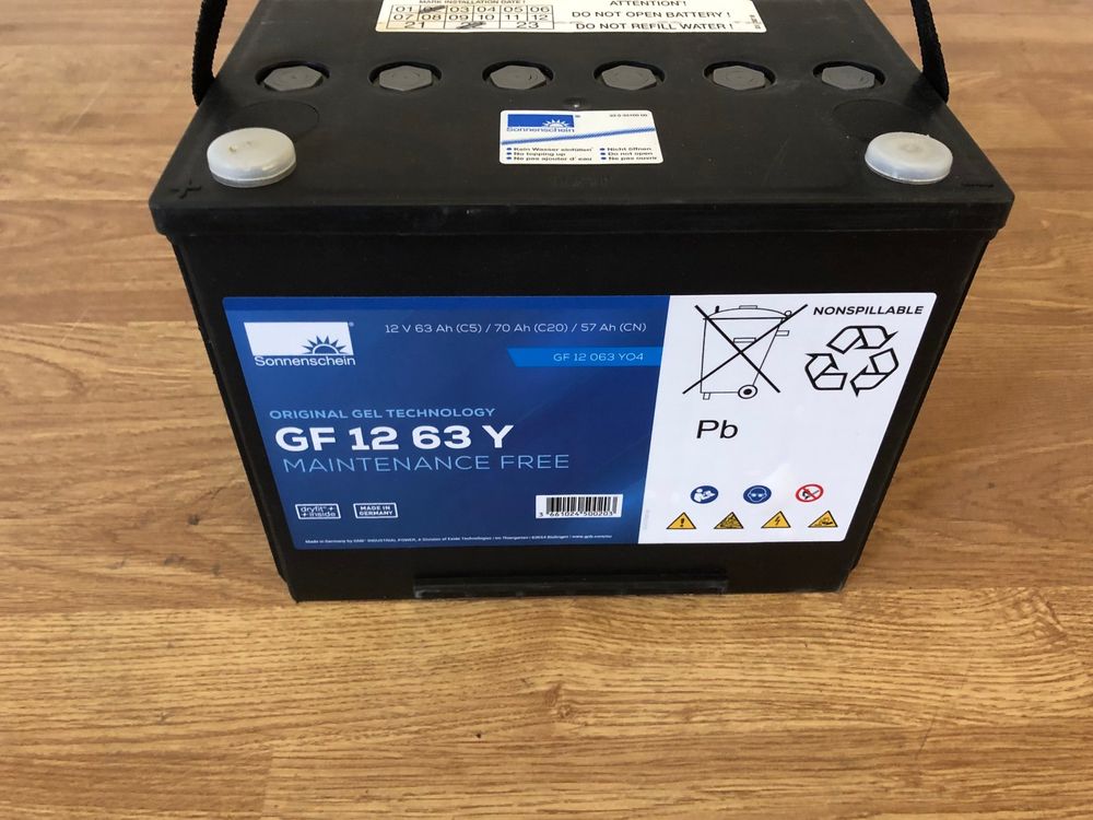 Gel Batterien GF 12 63Y | Kaufen auf Ricardo