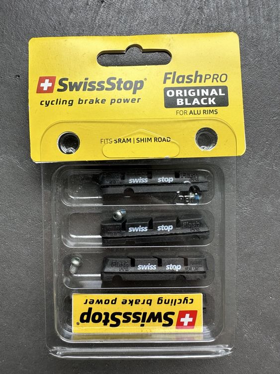 SwissStop FlashPro Bremsbeläge Original Schwarz Neu (Neu und originalverpackt) in Baden für CHF ...