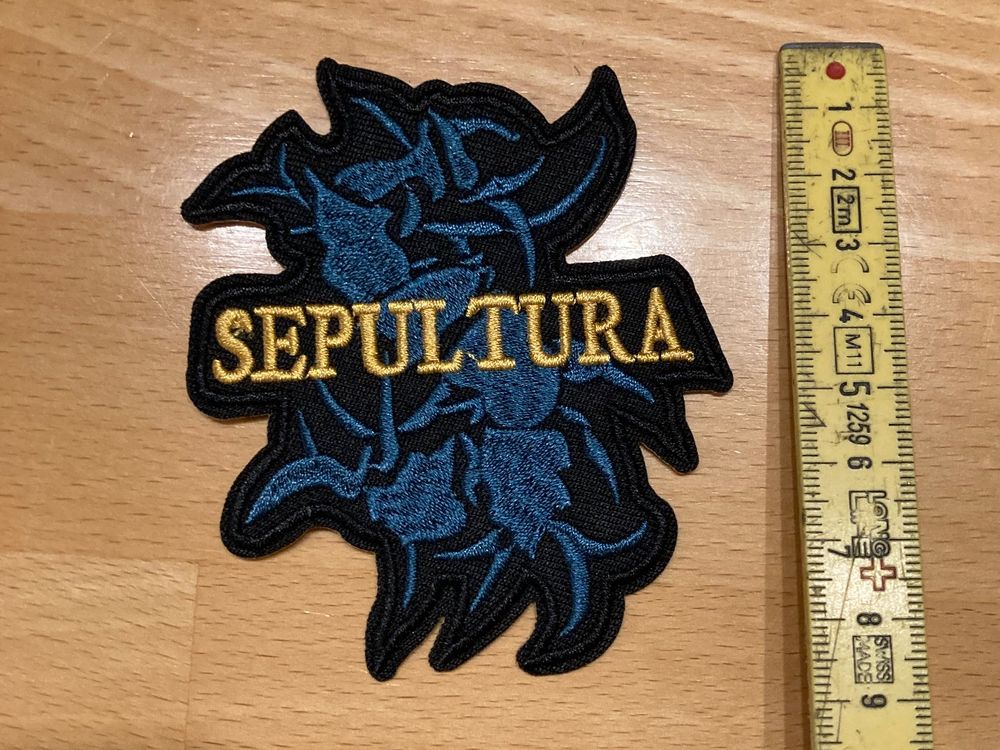 Sepultura Patch Sticker Aufnäher Metal Rock Band 2 (Neu (gemäss ...