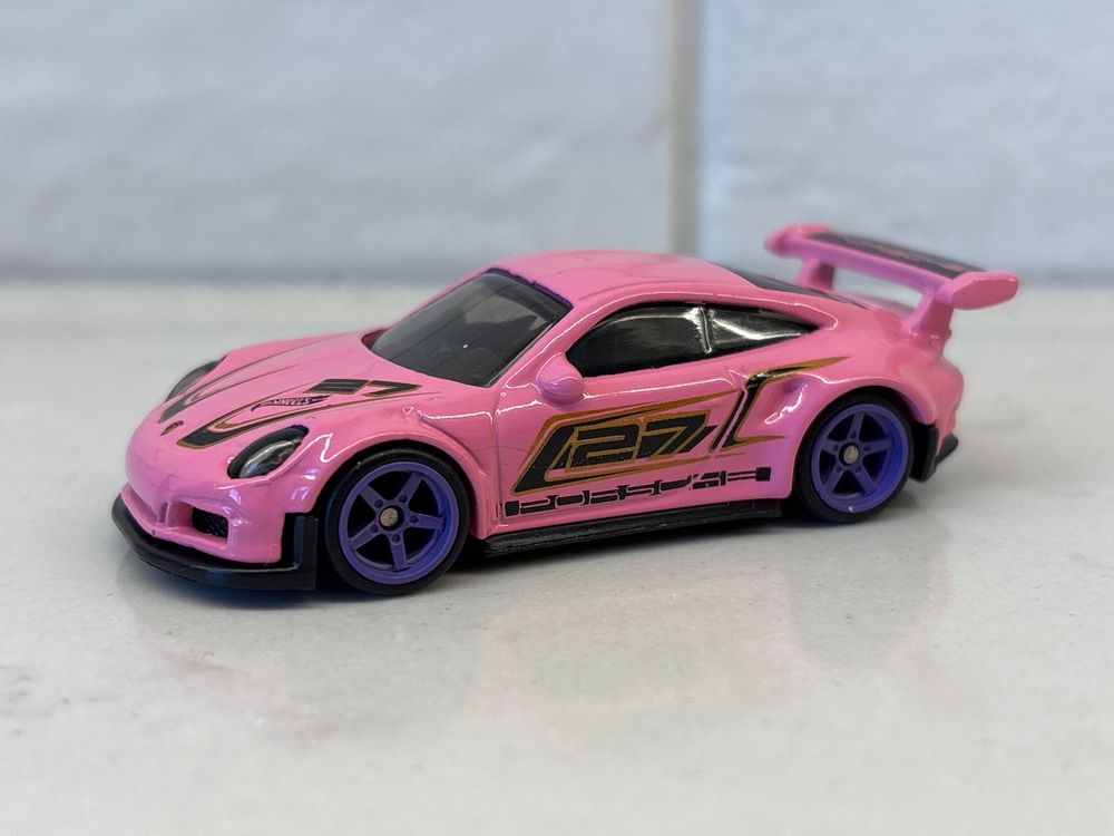 Porsche 911 GT3 RS Hot Wheels Rose - Voiture Miniature! | Kaufen auf ...