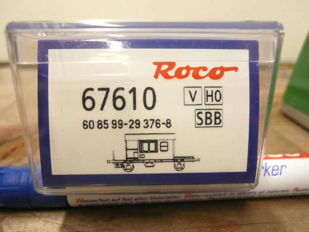 Roco H0 DC 67610 Güterzugbegleitwagen Sputnik NEU UND OVP | Kaufen auf ...