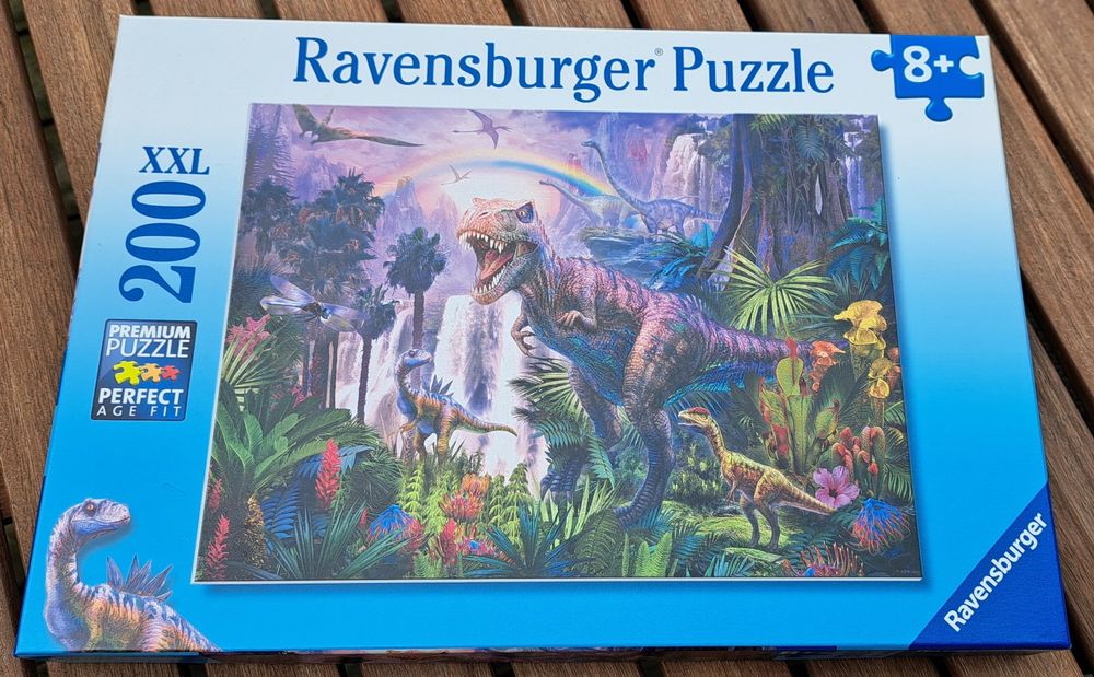 Dinosaurier Puzzle mit 200 Teilen | Kaufen auf Ricardo Dinosaurier Puzzle mit 200 Teilen | Kaufen auf Ricardo