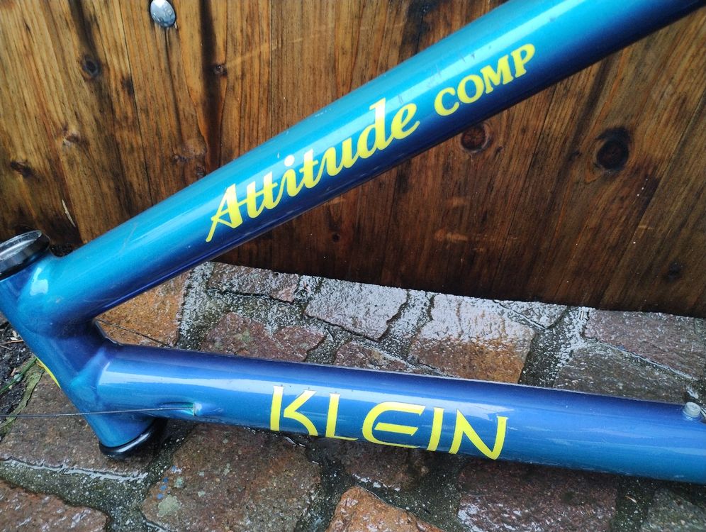 Klein Attitude Comp Rahmen in Blau/Gelb (Gebraucht) in Oetwil am See ...