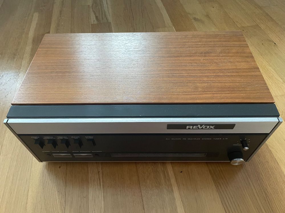 FM-Tuner REVOX A76 (Gebraucht) in Hölstein für CHF 35 – nur Abholung auf Ricardo kaufen