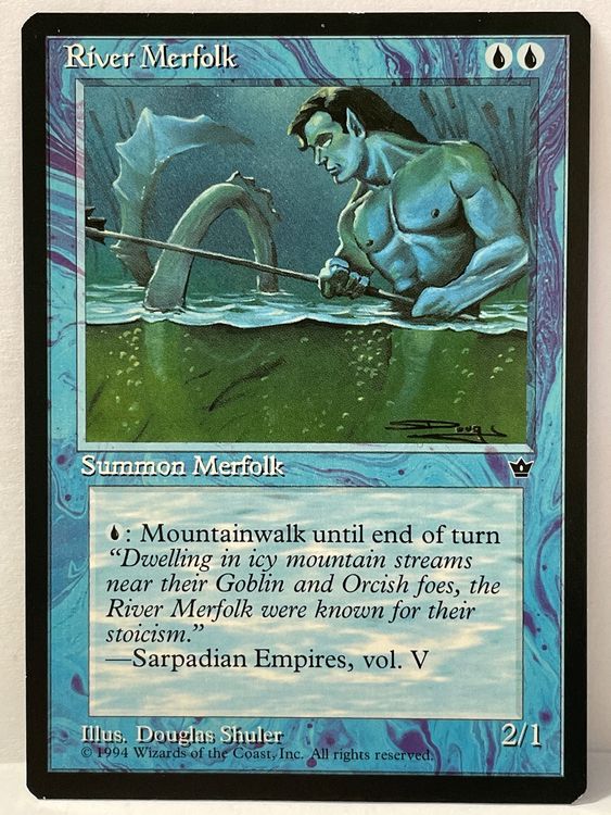 Magic The Gathering - River Merfolk (Neu (gemäss Beschreibung)) in ...