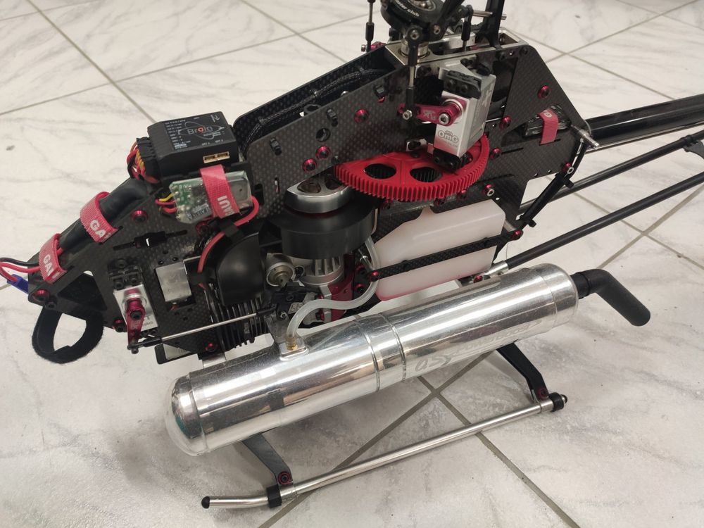 Gaui NX4 mit Stretch Kit auf 550er Grösse und OS55HZ (Gebraucht) in ...