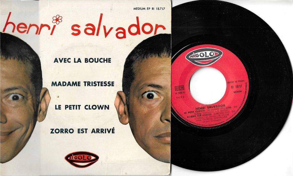 Henri Salvador EP - Zorro est arrivé (Gebraucht) in Savagnier für CHF 3 ...