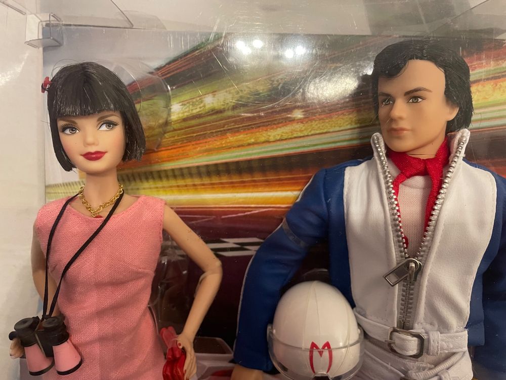 Speed Racer Barbie & Rex Racer "Pink Label" (Neu und originalverpackt ...